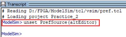如何使用ModelSim添加外部编辑器GVIM modelsim源文件怎么用自己的编辑器打开 CSDN博客