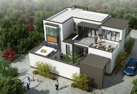 5款农村自建别墅案例，随便建一套都很抢眼。图纸头条鲁班设计图纸官网