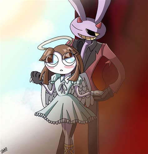 Tadc Passage Jax X Pomni By Jadegamer14 On Deviantart