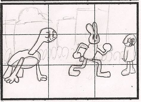 Zachary Burt Animation The Entire Tortoise And The Hare Storyboard