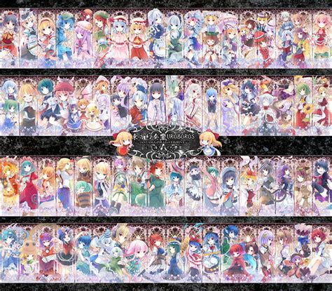 Hakurei Reimu Kirisame Marisa Remilia Scarlet Flandre Scarlet