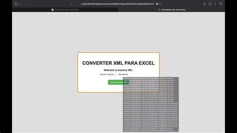 Exportar Xml Para Excel Youtube