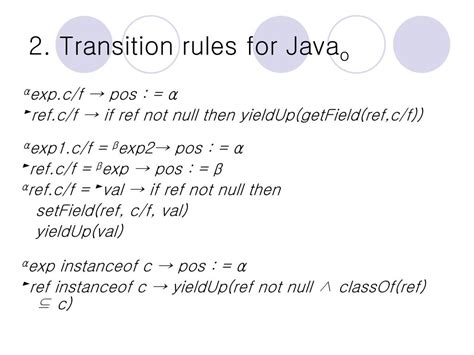 ppt the object oriented extension java o of java c java and the java