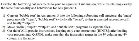 Mips Assembly Psuedocode Instructions Data