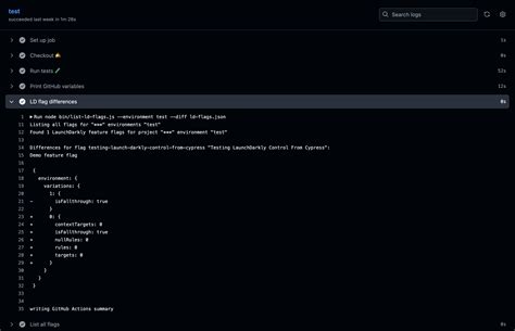 Diff Feature Flags Before Running Tests Better World By Better Software