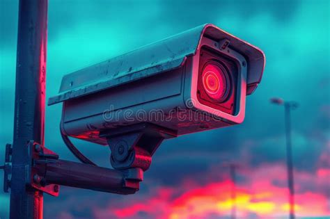 Innovative Video Technology And Camera Monitoring Integrate In Urban