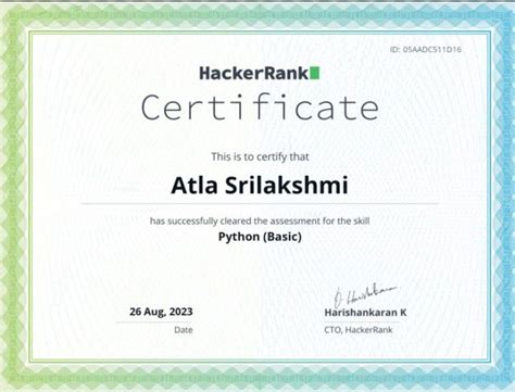 atla srilakshmi srilakshmi on linkedin successfully cleared the