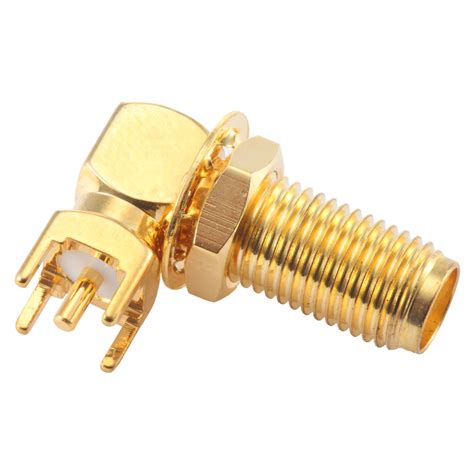 Sma Connector Pcb Mount Female Right Angle Ktechnics Systems