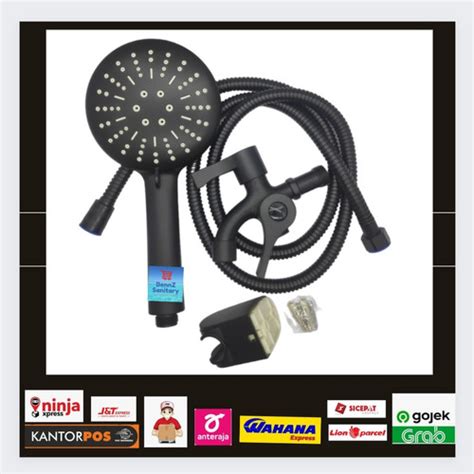 Jual Kran Cabang Shower Hitam Kran Air Kran Kamar Mandi Shower Dingin