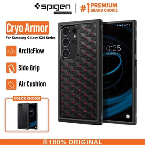 Jual Case Samsung Galaxy S24 Ultra Spigen Cryo Armor Gaming Shockproof