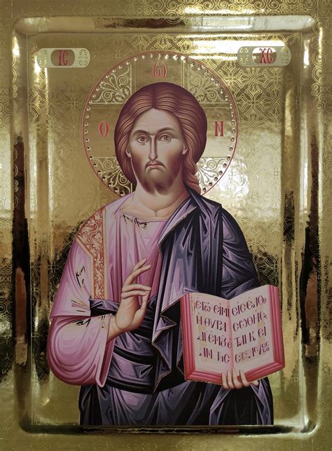 Ο Ιησούς Χριστός Εικόνες μεταξοτυπίες