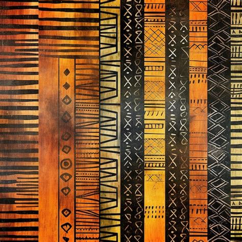 Premium Ai Image African Ethnic Pattern