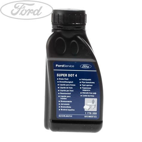 Genuine Ford Brake Fluid Dot 4 0.25L Spec WSS-M6C57-A2 1776308 | eBay