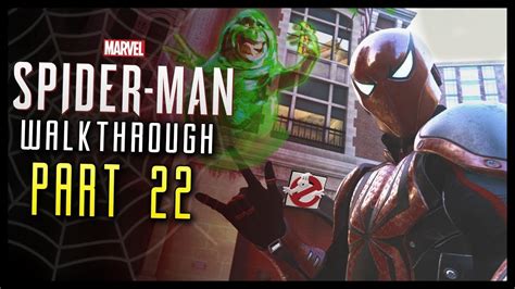 Spider Man PS4 Walkthrough Part 22 Ghostbusters TOMBSTONE Boss YouTube