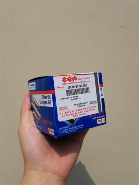 Oil Filter Saringan Oli Suzuki Apv Karimun Ertiga Baleno Sgp Lazada