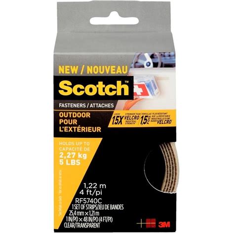 Bande De Fixation Crochets Et Boucles De Po X Pi Transparent