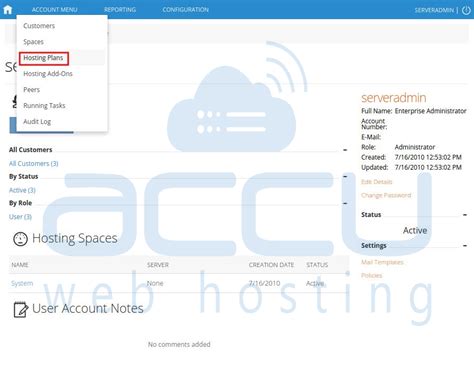 How To Create Hosting Plan In WebsitePanel 2 1 AccuWebHosting