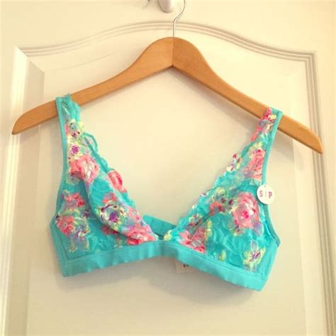 Gorgeous Blue Floral Print Bralette