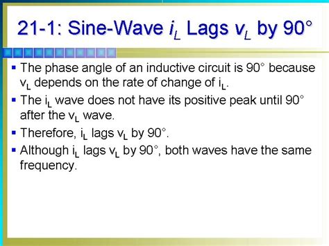 Chapter 21 Inductive Circuits Topics Covered In Chapter