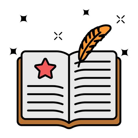 Open Book Generic Outline Color Icon