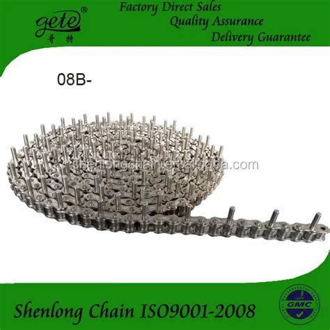 Iso 08b 1 Extended Pin Roller Chain Nickel Plated 08b1 Extended Duplex Pin Buy Iso 08b 1
