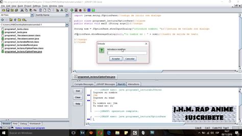 Introducir Datos Desde El Teclado Con Joptionpane Sho