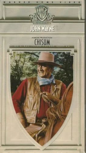 Chisum John Wayne Fights Land Grabbers Vhs 1993 Ben Johnson Eur 13