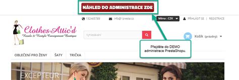 Prestashop DEMO Blog Presta Cz