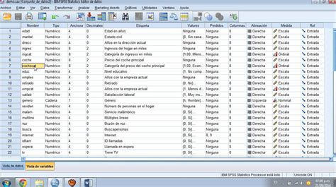 Spss 1 Tutorial Archivos De Muestra En Spss Variables Escalas