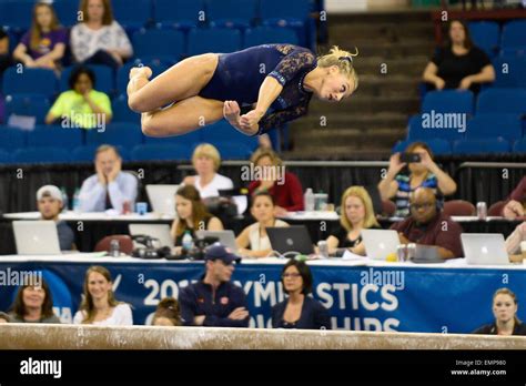 Fort Worth Texas Usa 19th Apr 2015 Samantha Peszek From Ucla Won The Beam Finals During The
