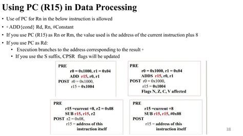 Arm Programming Basics For Data Typeswith Examples Ppt