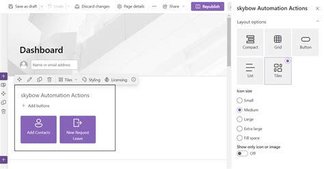 Skybow Automation Actions Skybow Portal