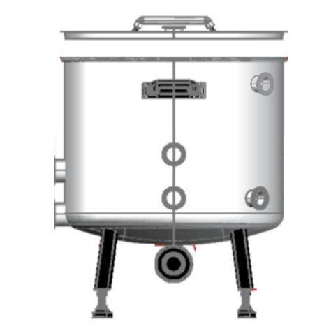 Nano X 50l Dished Brew Kettle Cheeky Peak Brewery