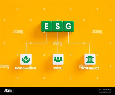 Environmental Social Governance ESG Concept Stock Photo Alamy