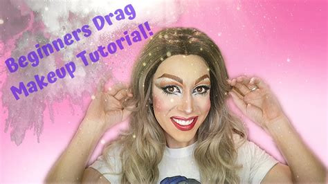 Step By Step Beginners Drag Makeup Youtube
