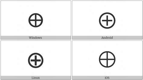 Circled Plus Utf 8 Icons