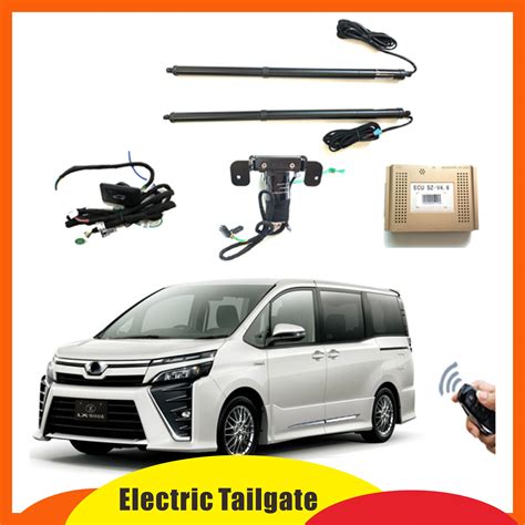 도요타 복시 70 노아 80 2014 2015 2021 자동차 파워 트렁크 리프트 전기 해치 테일 게이트 테일 게이트 스트럿 자동차 뒷문 뒷문 Aliexpress