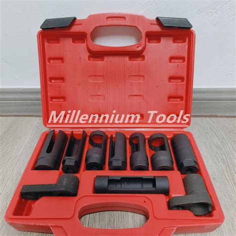 xr tools 10pcs sensor oil pressure sending unit socket set oxygen