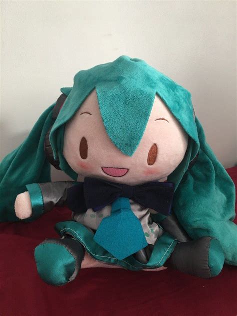 Hatsune Miku Plushie Hobbies Toys Toys Games On Carousell