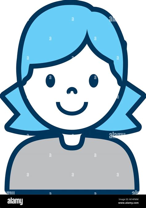 Cartoon Woman Icon Stock Vector Image And Art Alamy