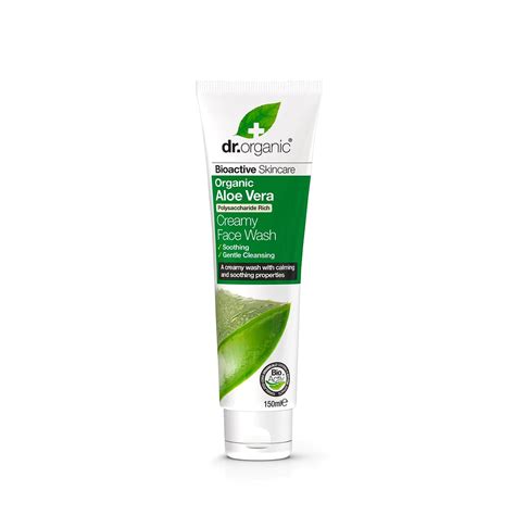 Dr Organic Aloe Vera Creamy Face Wash Citypara