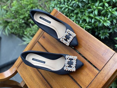 Giày Cao Gót Pump Khoá G Cao 7cm M944 Hadu Collection