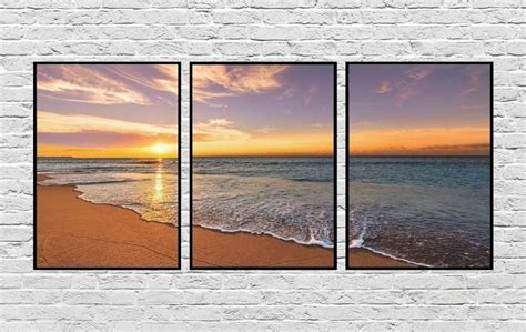 Quadros De Paisagem Por Do Sol Paisagens Brasileiras Praias Brasileiras