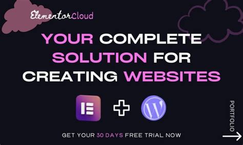 Design Wordpress Website Design Using Elementor Cloud Using Elementor
