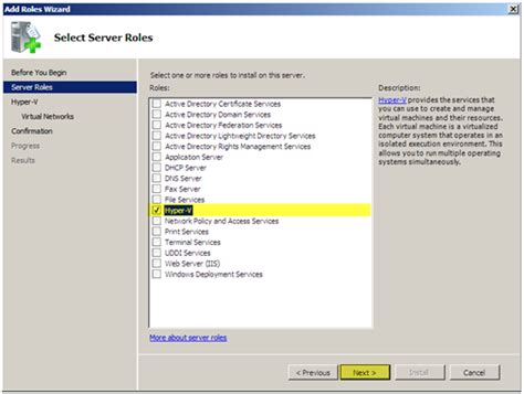 Hyper V Installation On Windows Server 2008 JPPinto Com Tech Blog