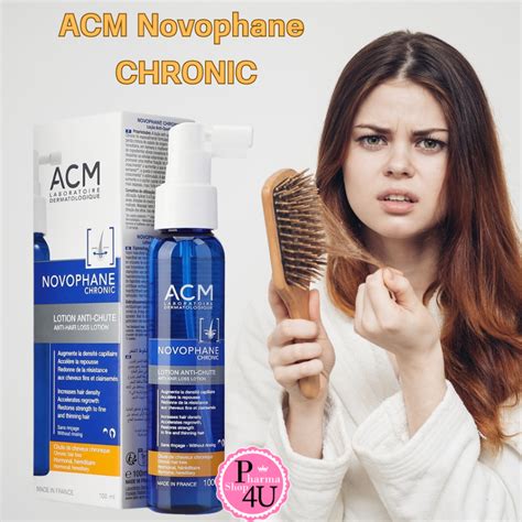 Acm Novophane Chronic 100 Ml แก้ปัญหาผมร่วง ผมบาง จากกรรมพันธุ์ 11151