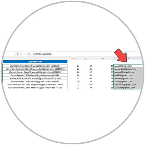 Cómo Extraer Datos De Una Celda En Excel ️ Extraer Texto De Una Celda