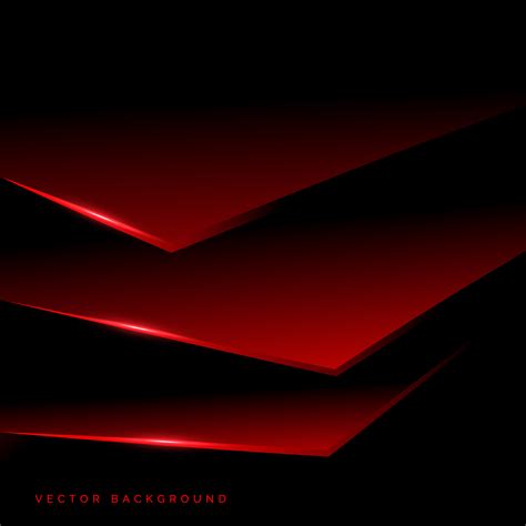Abstract Red Geometric Overlap Shapes On Black 1632348 Vector Art At Vecteezy