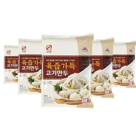 만두 사조 육즙가득고기만두 6알 5개 홈플러스 택배배송