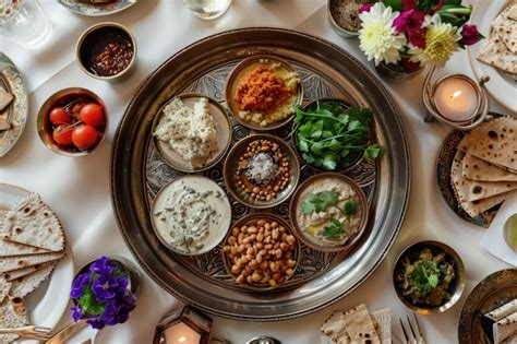 Premium Photo Passover Seder Arrangement Pesach Celebration Jewish Holiday Passover Sharing